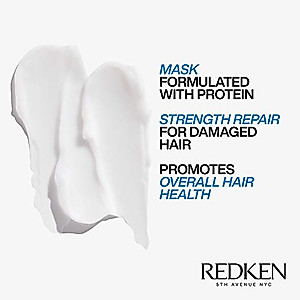 Redken Extreme Play Safe Heat Protectant Spray & Leave In Conditioner| For All Hair Types | Helps Reduce The Appearance of Split Ends | With Tourmaline | 6.8 Fl Oz