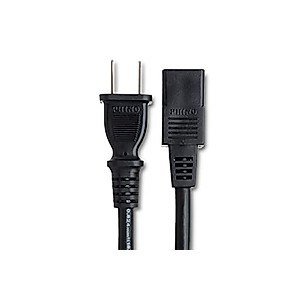 Hosa PWC-178 IEC C9 to NEMA 1-15P Power Cord, 8 Feet