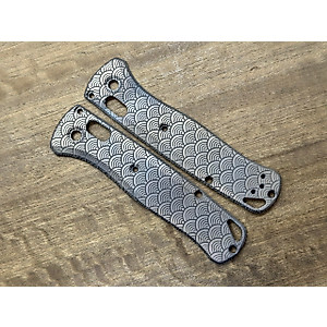 Dark-Ti SEIGAIHA Titanium Scales for Benchmade Bugout 535