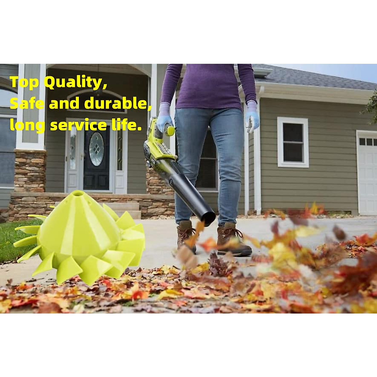 Blower Fan Blade 529437004 529437001 for Ryobi P2108 P21081 P21081VN P21081VNM (2 Pack )