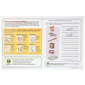Mead Kindergarten Problem Solving Workbook, 10 x 8-Inches, 96 Pages (48026)