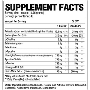 RAW Pump Stim Free Pre Workout | Non-Stimulant Pre Workout Supplement Powder Nitric Oxide Booster | Pre Workout Supplements Drink for Powerful Pumps During Workout | Watermelon (40 Servings)