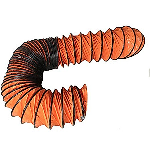 iLiving Utility High Velocity Blower, Fume Extractor, Portable Exhaust and Ventilator Fan (Duct Hose 12"), 15.5 ft