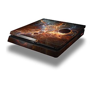 Kappa Space - Decal Style Skin fits Sony PlayStation 4 Slim Gaming Console