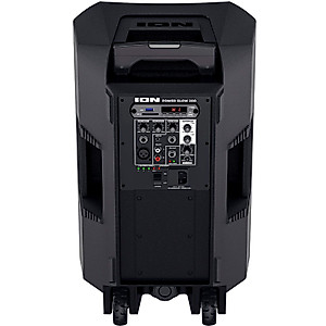 ION Audio - POWERGLOW 10" 200W 2-Way PA Bluetooth Speaker with Built-in Battery - Black
