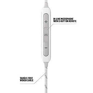 House of Marley Nesta Headphones Noise Cancelling Earbuds with a Microphone, Rose Gold