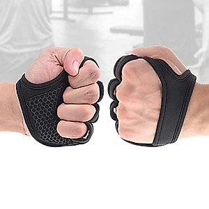 UTMEKUKI Weight Lifting Training Gloves Women Men Fitness Sports Gymnastics Grips Gym Hand Palm Protector Gloves