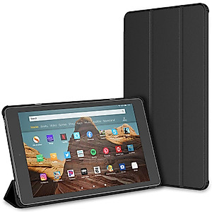 JETech Case for Amazon Fire HD 10 Tablet 10.1" (7th / 9th Generation, 2017 Release / 2019 Release, NOT for 11th / 5th Generation, 2021 Release / 2015 Release) Smart Cover with Auto Sleep/Wake (Black)