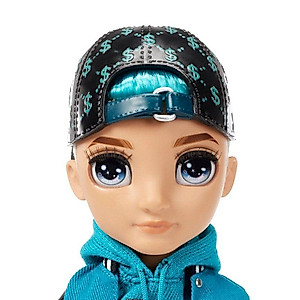 Rainbow High River Kendall – Teal Boy Fashion Doll with 2 Complete Doll Outfits to Mix & Match and Doll Accessories, Great Gift for Kids 6-12 Years Old, Blue