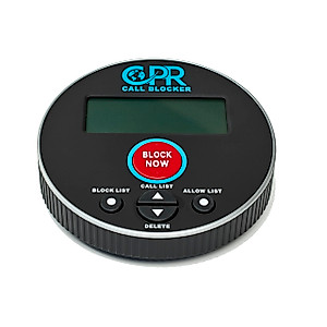 CPR V10000 - Landline Phone Call Blocker with Dual Mode Protection. Pre-Loaded with 10,000 Known Robocall Scam Numbers - Block a Further 2,000 Numbers at a Touch of a Button