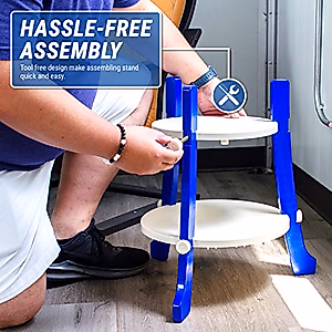 Dolphin 5 Gallon Water Bottle Dispenser Cooler Stand Storage Rack