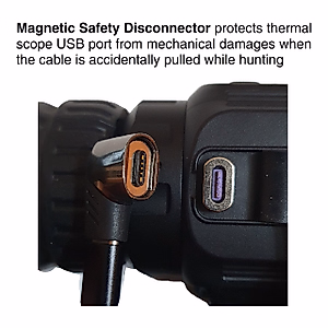 Basic Precision Yoter Power Kit - Picatinny Mountable External Power Bank Compatible with Bering Optics Super Yoter, Super Hogster, Hogster R, Hogster Stimulus Thermal Scopes (Sights) & Clip-On Units