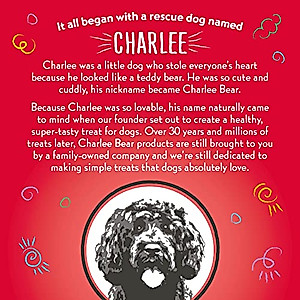 Charlee Bear Original Dog Treats, Cheese and Egg, 16 oz