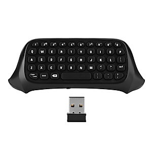 Portable Mini Bluetooth Gaming Keyboard Chatpad for One Controller