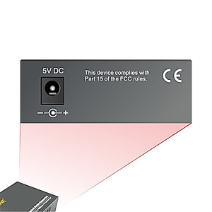 Gigabit Fiber to Ethernet Media Converter, OPTONE RJ45 Port 10/100/1000Base-Tx to 1000Base-LX Included SFP LX Transceiver SMF LC up to 20KM