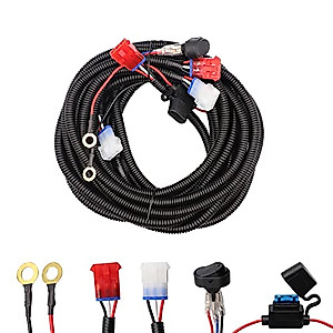 Drive-up Golf Cart LED Light Kit for Yamaha G29 2007-2016 Gas or Electric Models Deluxe Yamaha Headlights Tail Lights (12 Volt)