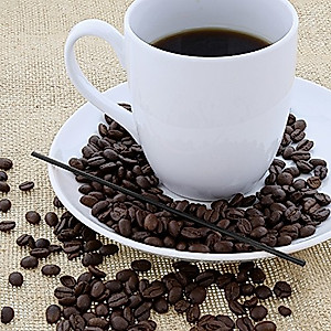 Royal 7.5" Black Sip Straw, Package of 1000