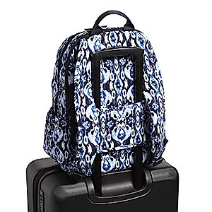 Vera Bradley Women's Cotton Campus Backpack, Ikat Island, One Size
