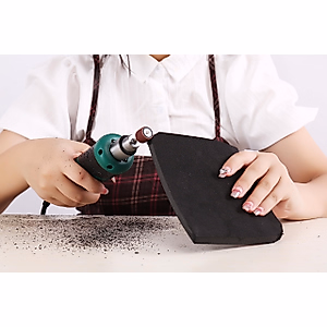 AMZQNART EVA Foam 2mm, Cosplay Foam Roll 16 x 59in (6.5sqft) Black, Suitable for Large Foam Cosplay Modeling, DIY Projects, Crafts, Ultra High Density 90 kg/m3.