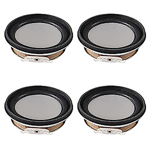 DIANN 4pcs 1.5" 4Ohm 3W Full Range Audio Speaker Stereo Woofer Loudspeaker DIY Speaker