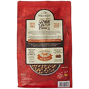 Stella & Chewy's Raw Coated Beef 3.5Lb Dry Dog Food
