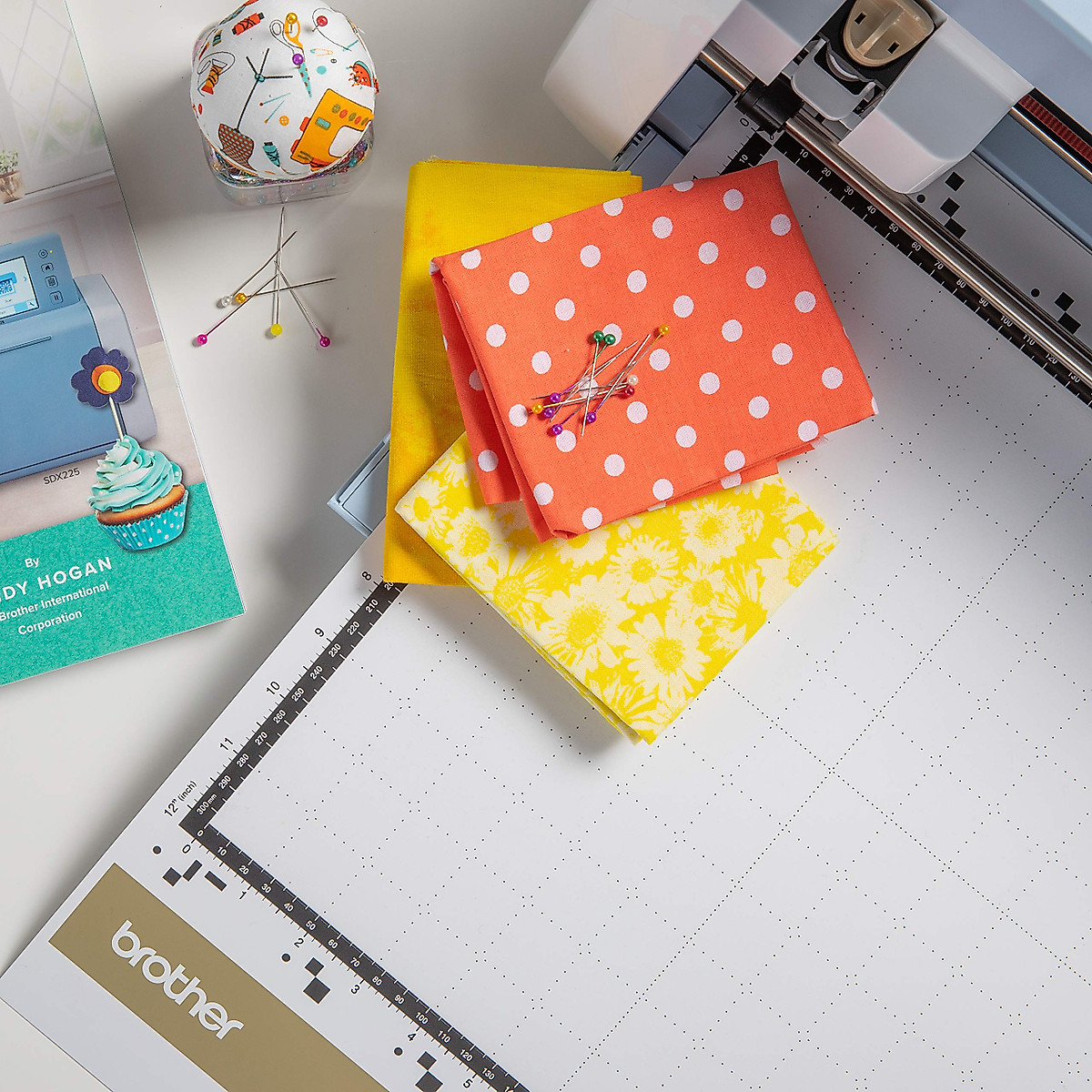 Brother CADXMATF12 ScanNCut DX Fabric Mat, No Color