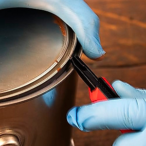 ALLWAY SK9B 9mm Pro Soft-Grip Snap-Off Knife with Auto-Lock and 1 Premium Blackened Steel Blade