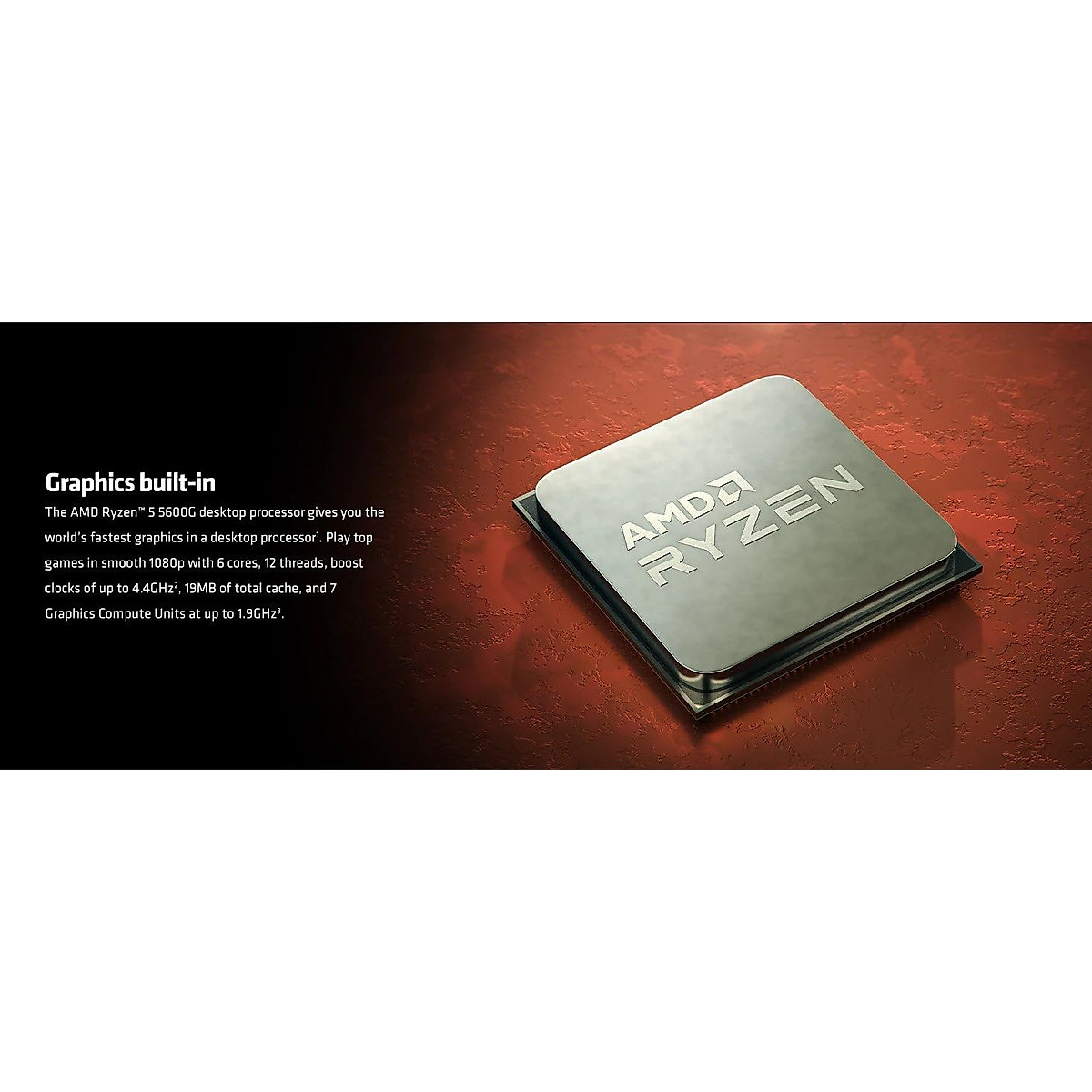 HP Victus Gaming Premium Desktop | Ryzen 5 5600G Up to 4.4GHz | 16GB RAM | 1TB SSD | AMD Radeon RX 6400 4GB | Windows 11 Home