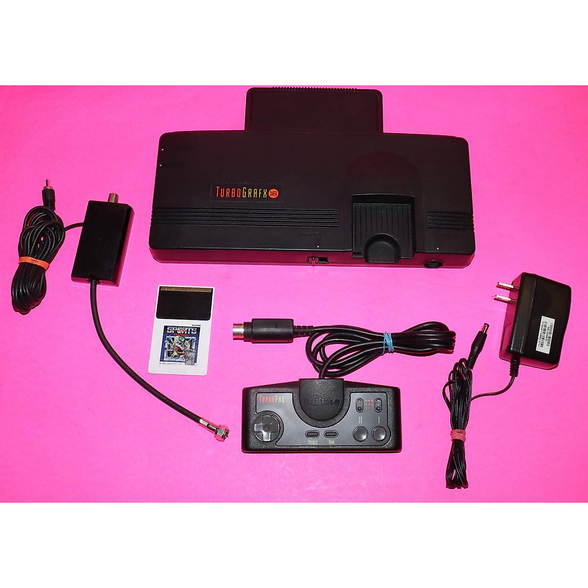 Turbo Grafx 16 System - Video Game Console