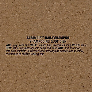 TIGI Bed Head Clean Up Daily Shampoo For Men 8.45 oz