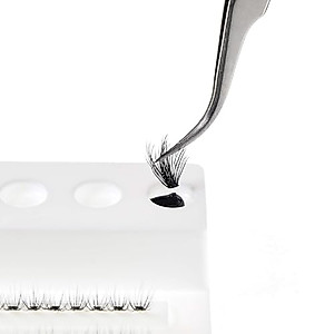 KISS Lash Couture Luxtension False Eyelashes, 'Lash Extension Kit', 12 mm, Includes 40 Wisps, Tweezers, Spoolie, Semi-Permanent Lash Adhesive And Remover, Contact Lens Friendly, Easy to Apply, Reusable Strip Lashes