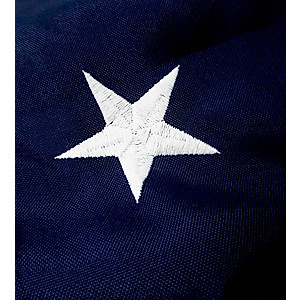 Made in USA Flags Co. - Heavy-Duty Commercial Grade American Flag with PolyMax Polyester, Sewn Stripes, Embroidered Stars & Solid Brass Grommets - Fade-Resistant, All-Weather Flag (3’x5’)