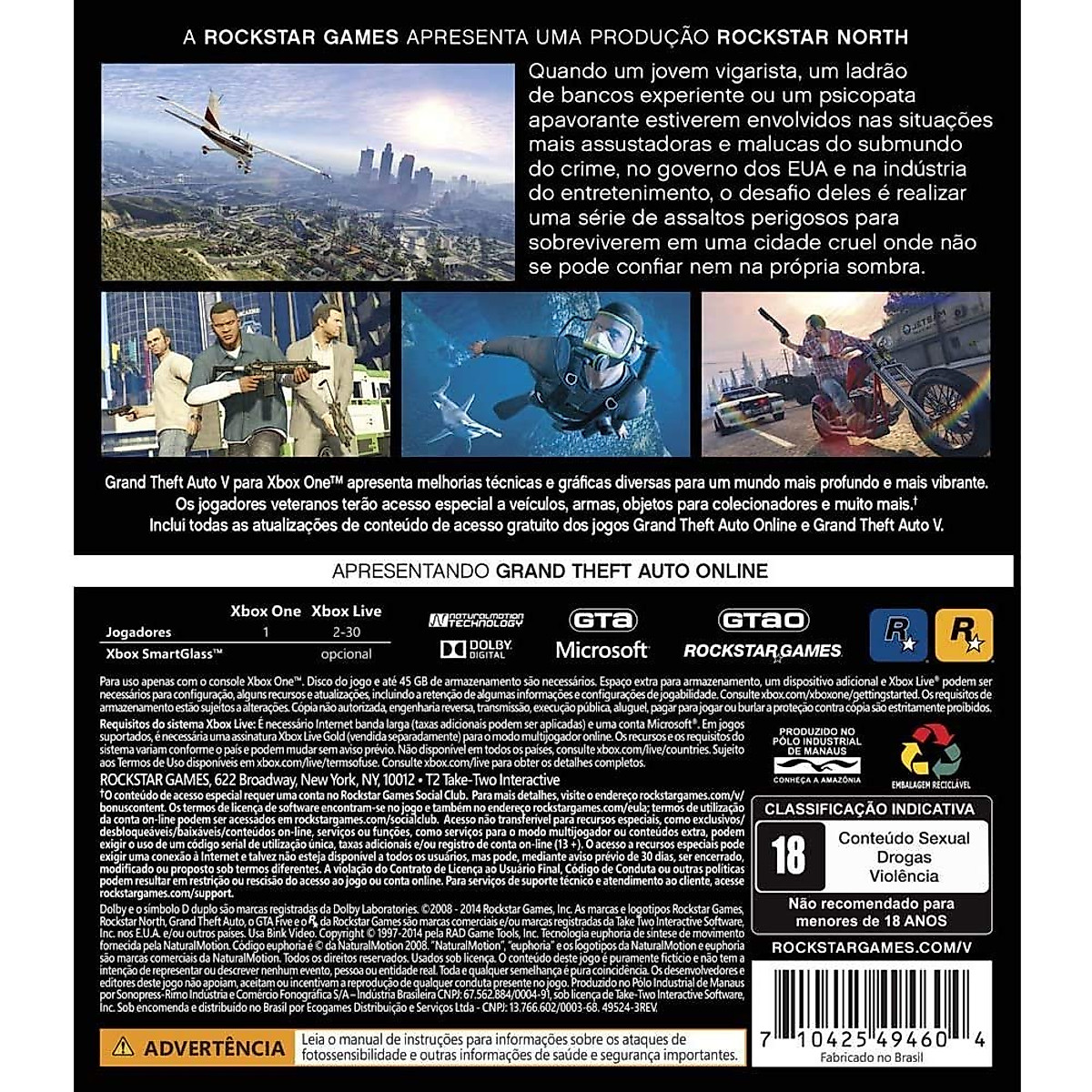 Grand theft Auto V Premium (Xbox)