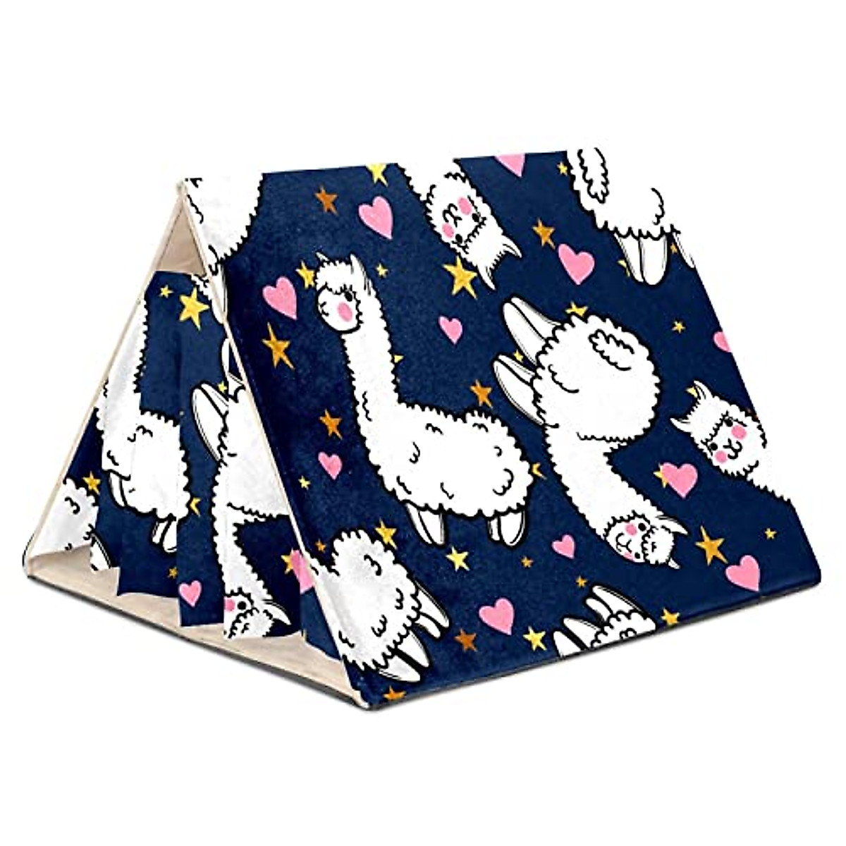 Y-DSIWX Guinea Pig Hideout Cozy Hamster House Cave for Bunny Chinchilla Hedgehog Small Animal Cute Animal Alpaca Love