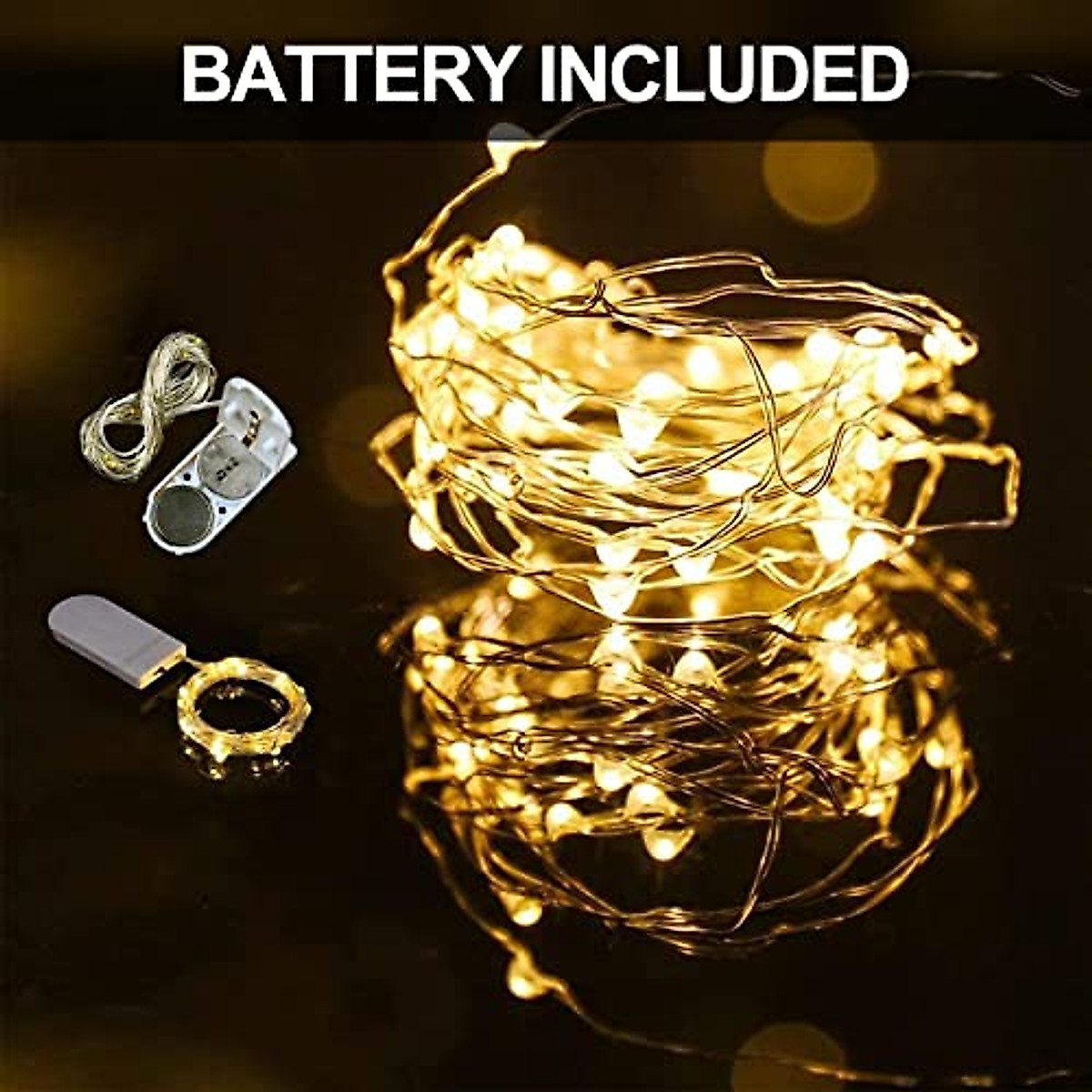 ComboJoy 12 Pack Big Light Up BOBO Led Balloons with Stick and Sequins | Transparent Balloons Glow in the Dark, Flicker in the Daylight | Perfect Supply for Glow Stick Party, Birthday Party, Wedding