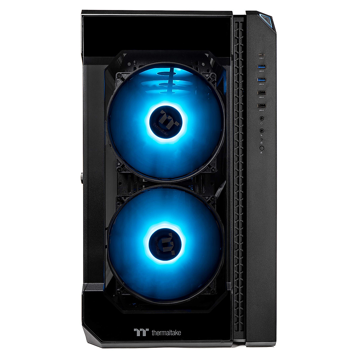 Thermaltake View 380 Liquid-Cooled PC (AMD Ryzen 7 5800X, RTX 3080, 16GB RGB 3600Mhz DDR4 ToughRAM RGB Memory, 1TB Gen4 NVMe M.2, WiFi, Win 10 Home) Gaming Desktop Computer V51B-X570-38V-LCS