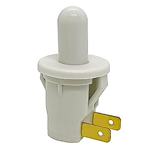 JFQWLE 297243800 Refrigerator Door Light Switch for Electrolux Frigidaire Subzero Kenmore Refrigerator, Freezer Light Switch Replacement Parts for AP4370047 PS2332280 216361000 216472300