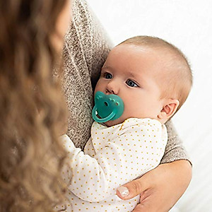 Evenflo Balance + Orthodontic Pacifier (6 Months+, 6pk, Aqua)