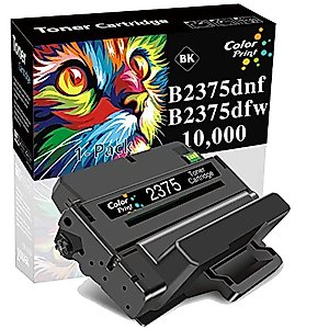 1-Pack Compatible Toner Cartridge Replacement for Dell B2375DNF Toner Cartridge 2375DNF 2375 C7D6F 593-BBBJ 8PTH4 Used for Dell B2375dfw B2375 Printers (Black, 10,000 Pages)