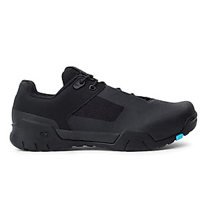 Crankbrothers Unisex Mallet E MTB Shoes, Black & Blue, 11 US Men
