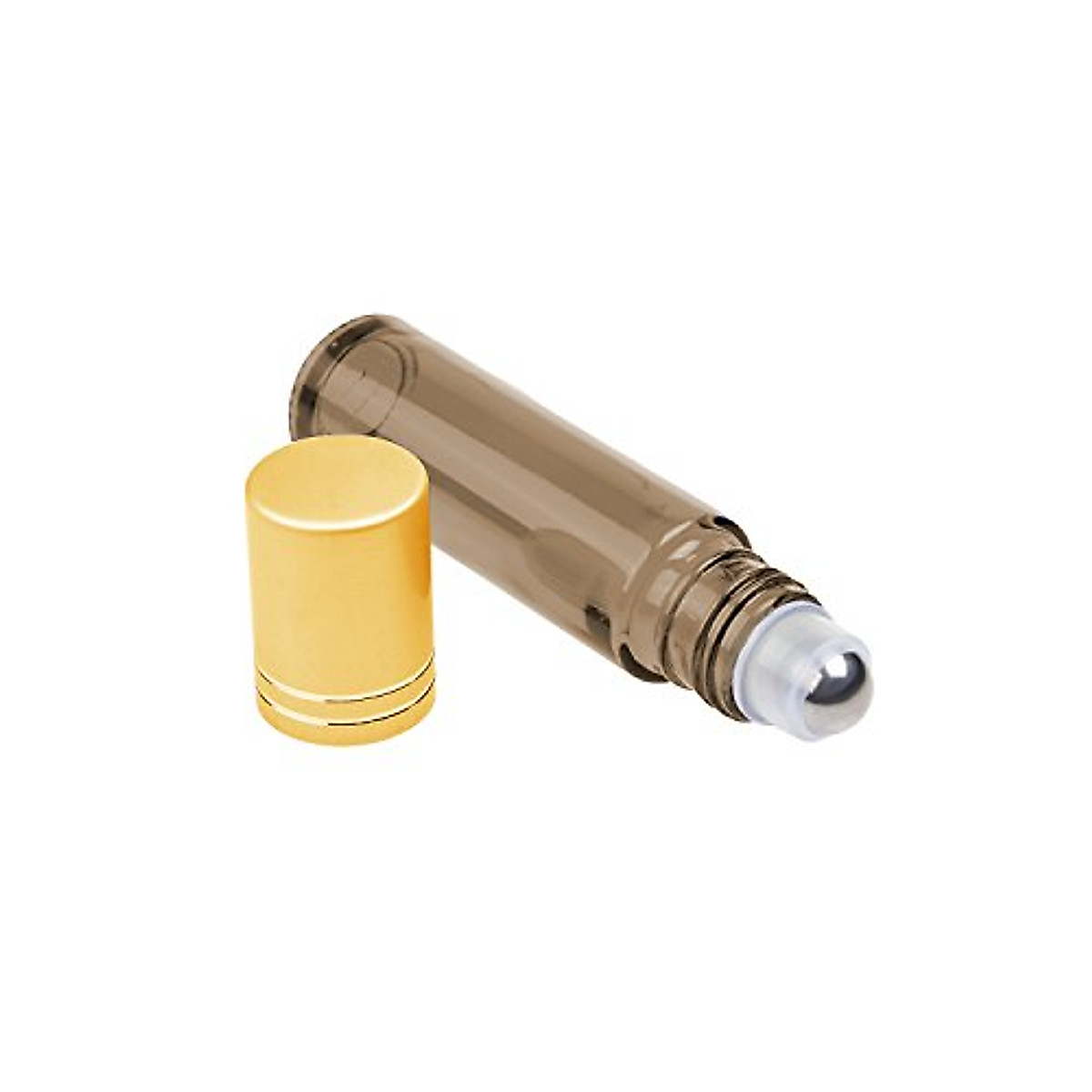 Essential Oil Bottle Kit - Includes: 10x Amber Brown Essential Oil Bottle (1/3 oz - 10 ml), 1x Tool for Opening/Sealing Bottles, 78x Label (4 Sizes), 1x Mini Dropper + 1x Mini Funnel for Easy Filling