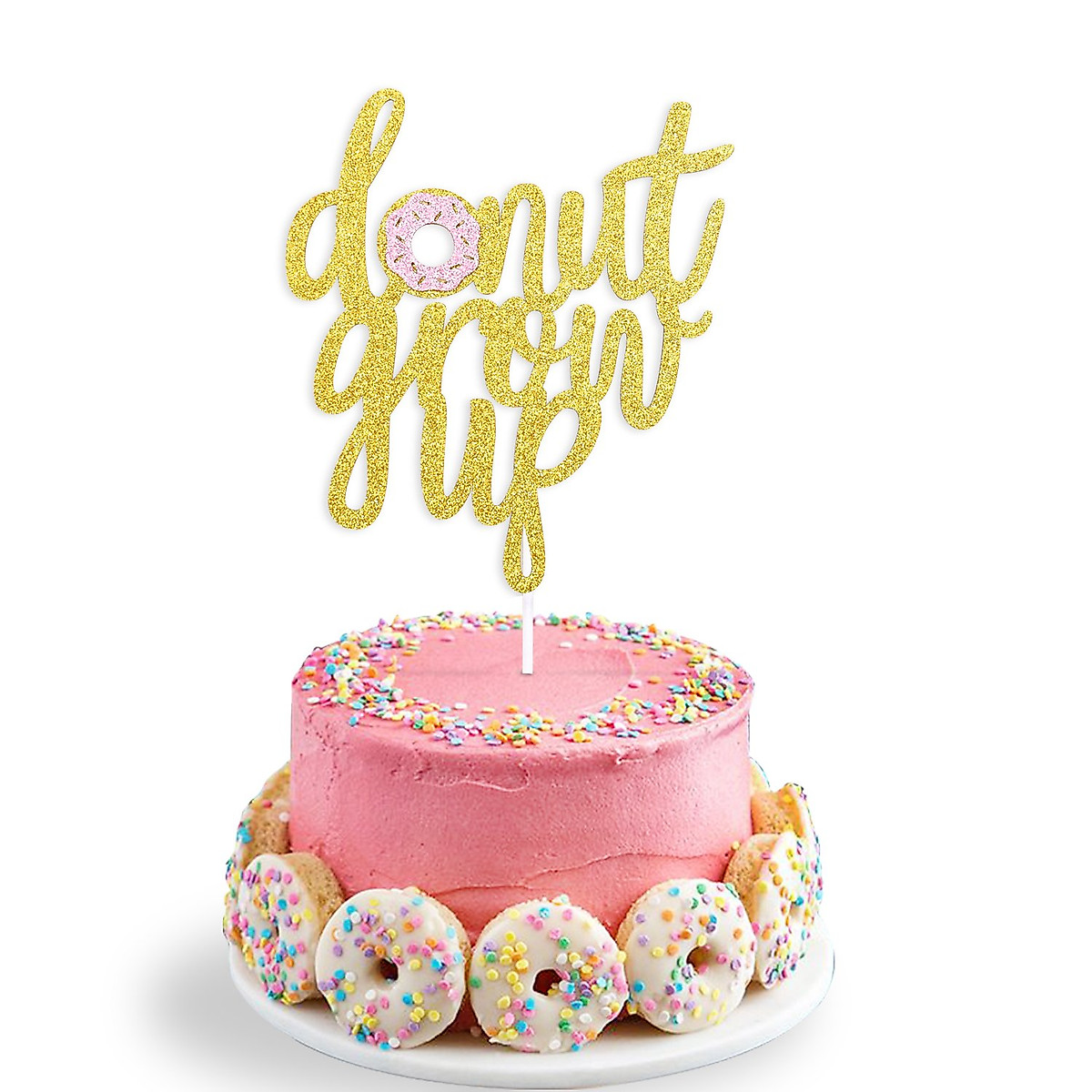Donut Grow Up Cake Topper