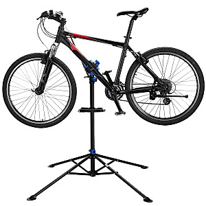 RAD Cycle products Pro Bicycle Adjustable Repair Stand Holds up to 66 Pounds or 30 kg with Ease for Home or Shop Road Pro Stand