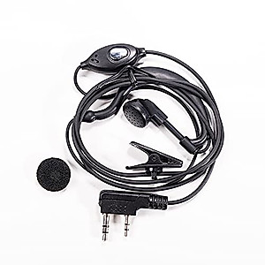 Baofeng BF-888S Ham Two Way Radio, Walkie Talkie with Rechargeable Battery Headphone Wall Charger Long Range 16 Channels (2 Pack)