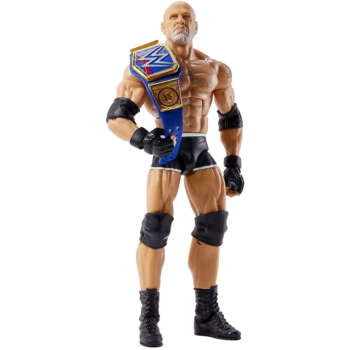 WWE Goldberg Top Picks Elite Collection Action Figure with Universal Championship, 6-inch Posable Collectible Gift for WWE Fans Ages 8 Years Old & Up​