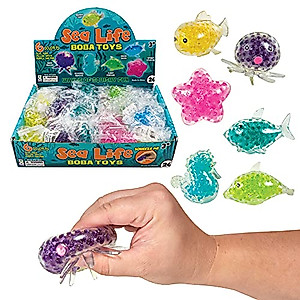 Raymond Geddes Small Sealife Boba Stress Balls (Pack of 24)