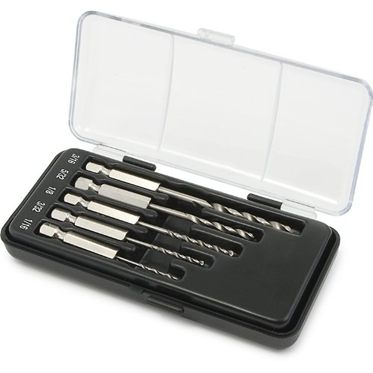 Titan 16505 Hex Shank Drill Bit Set - 5 Piece
