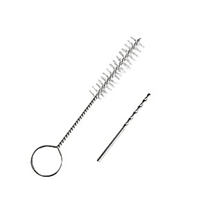Napoleon 62050 JETFIRE Burner Maintenance Kit Grill Brush, Black and Stainless Steel