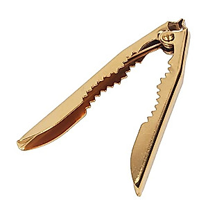Crab Cracker, Stainless Steel Seafood Tool with Non Slip Handle Robust Nut Clip for Kitchen Chestnut Walnut Opener