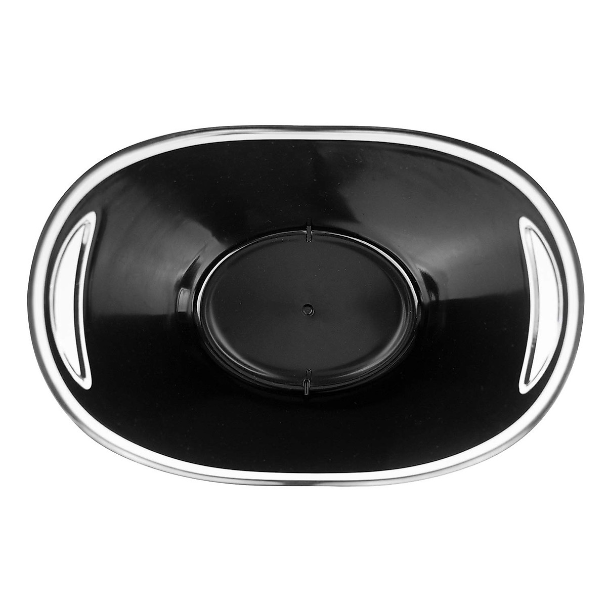 Yesland Ice Bucket, 3.5 L Black Plastic Party Bottle Chiller - 10.5 x 8 x 7-3/4 Inch Ice Beverage/Storage Tub - Perfect for Wine, Champagne or Beer Bottles